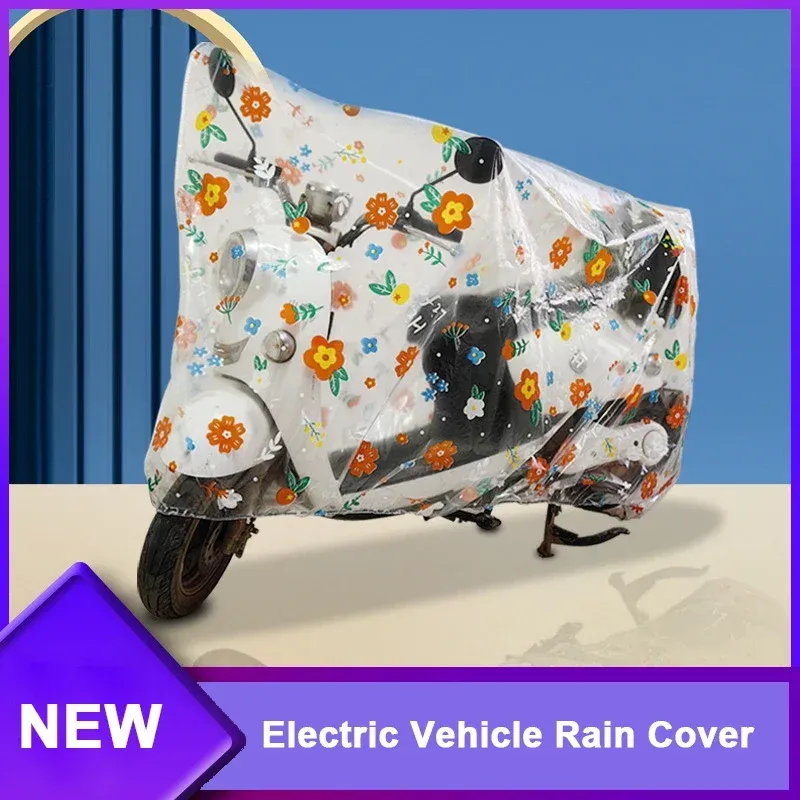 Waterproof Electric Bike Rain Cover - Sun Protection Motorbike Sun ...