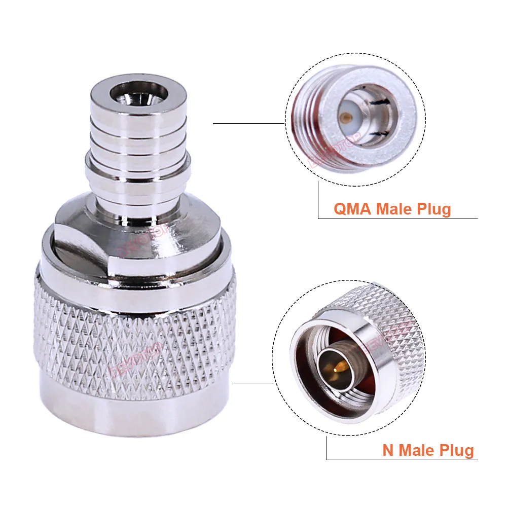 DHgate.com:10-Pack N Male/Female to QMA Male/Female RF Coaxial Adapter ...