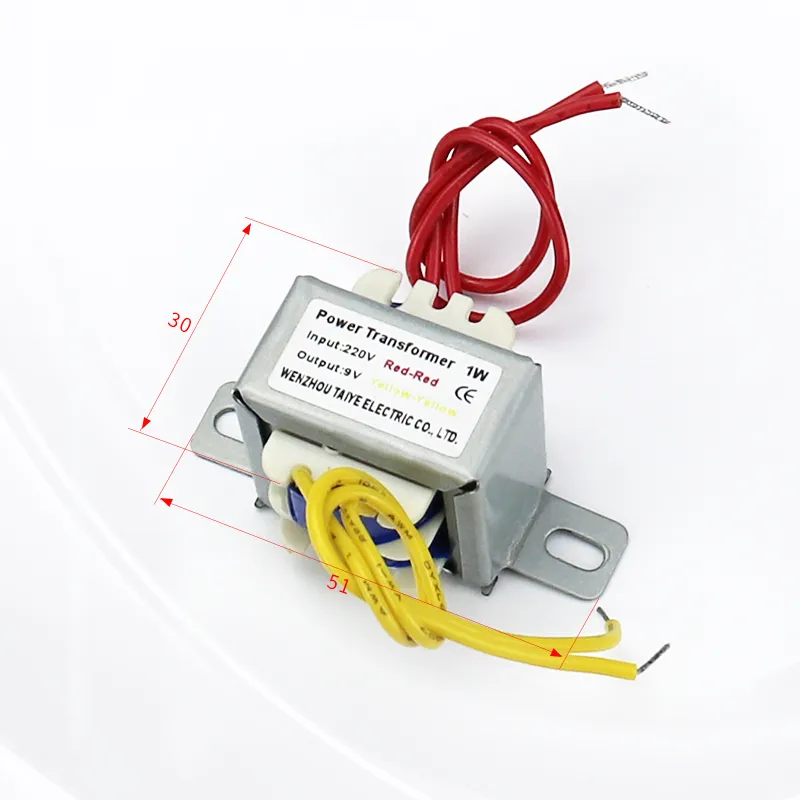 EI Copper Core Single/Dual Volt Power Transformer - AC6V 12V 9V 12V 15V ...