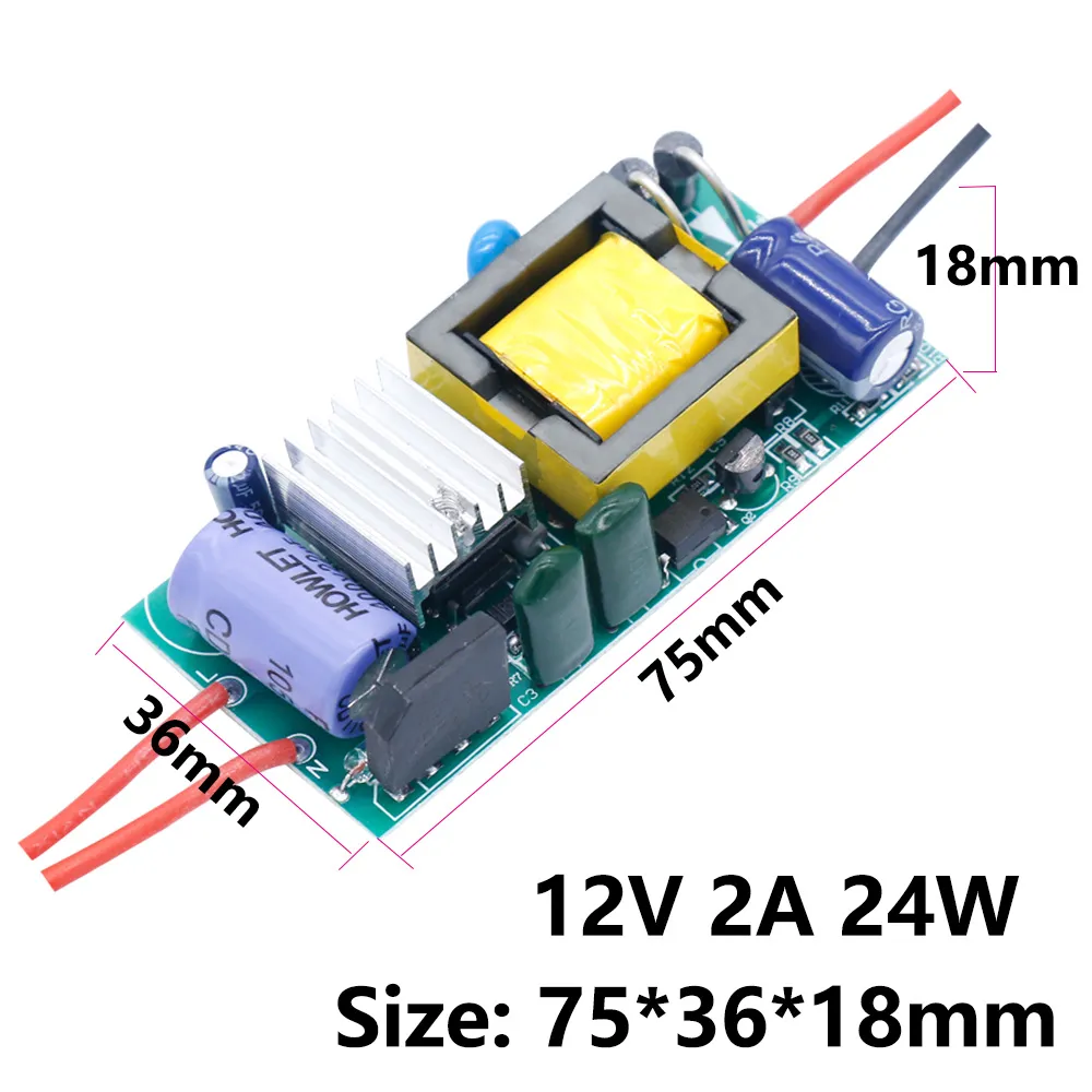 12 Volt Transformer Power Supply LED Driver Transformer 220V to 12V ...