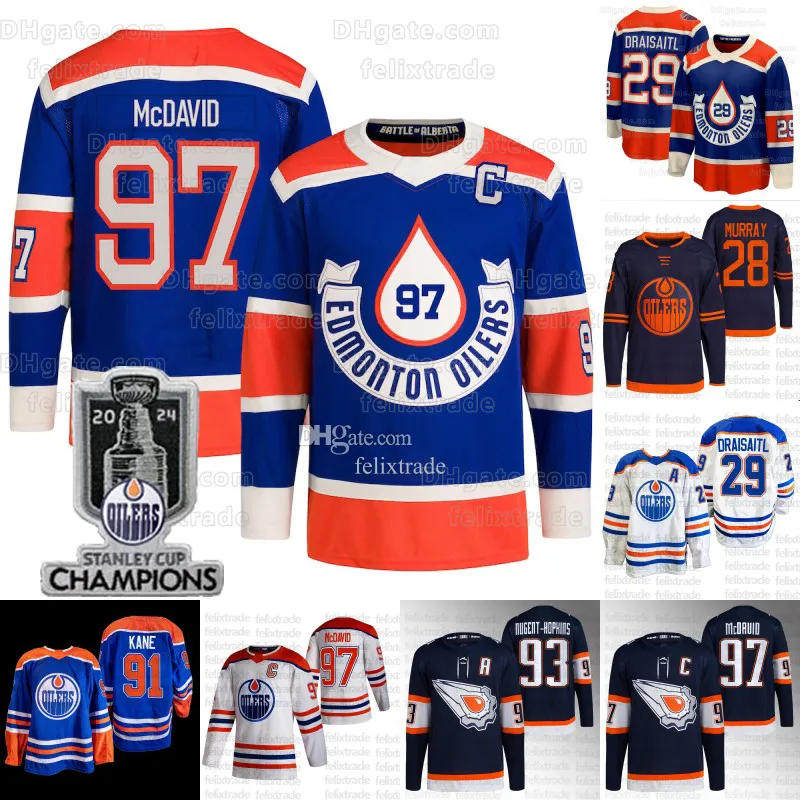 Connor McDavid Oilers Practice Worn Jersey Includes Leon Draisaitl ...
