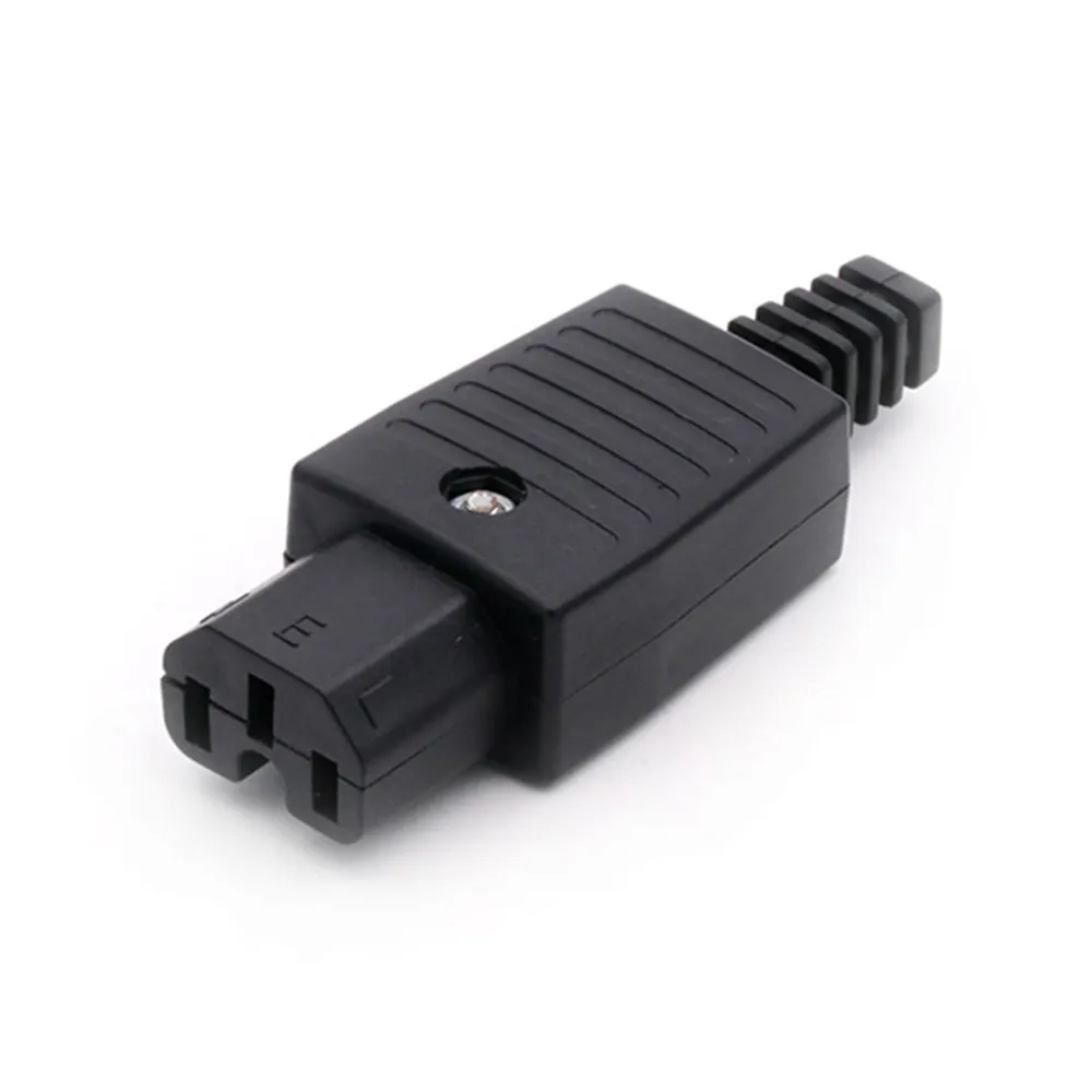 DHgate.com:3-Pin AC/DC Power Socket Connector | Male/Female Plug Jack ...