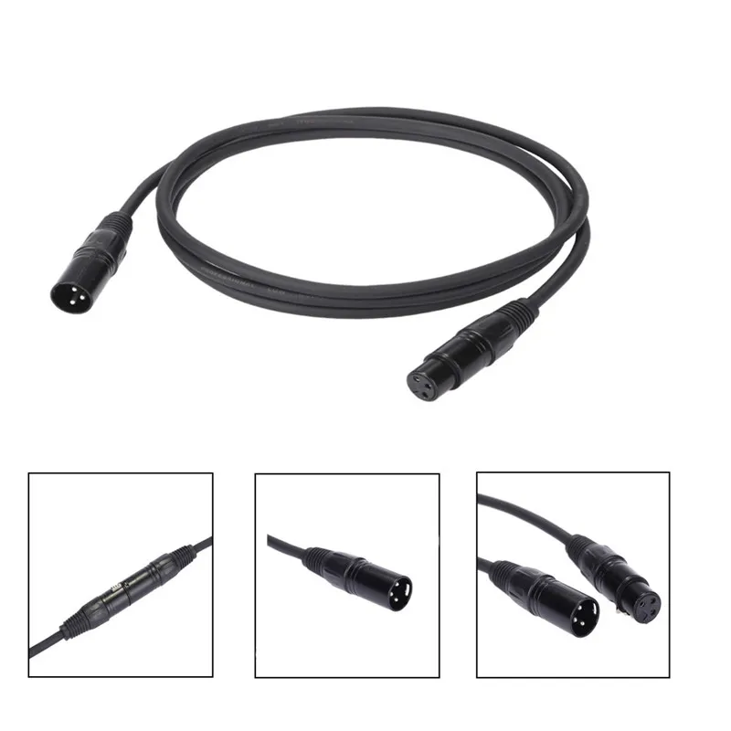 DHgate.com:DMX Stage Light Cables: Pro 3/5-Pin XLR Lighting Signal Line ...