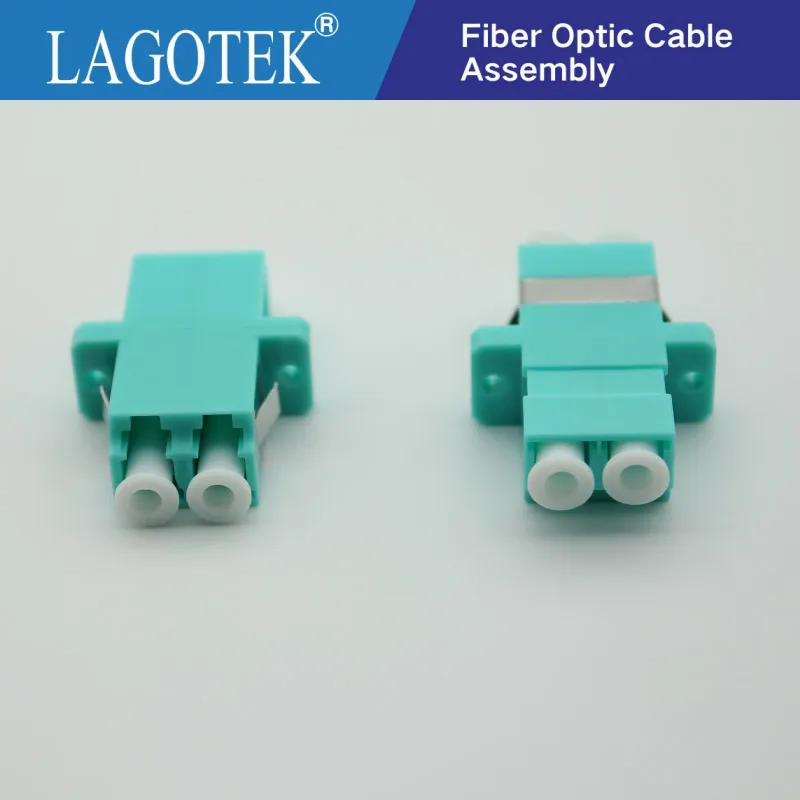 LC UPC Multimode Fiber Optic Adapter: OM3 LC UPC Optical Coupler for LC ...