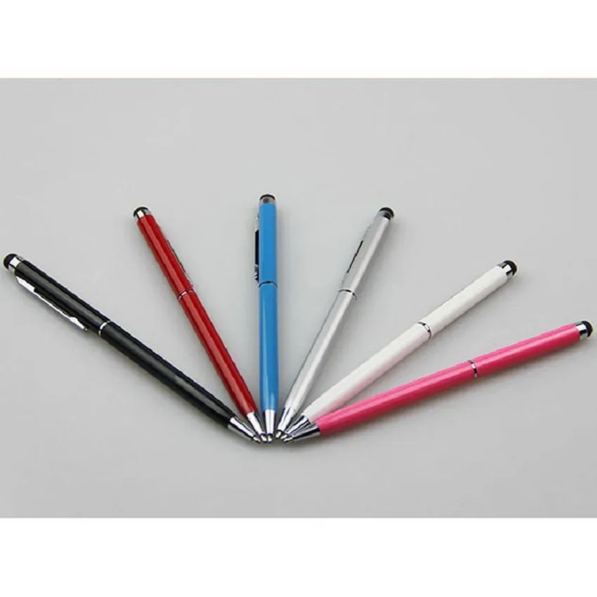 Universal 2 in 1 Metal Touch Screen Stylus Pens with Ballpoint Pen for ...