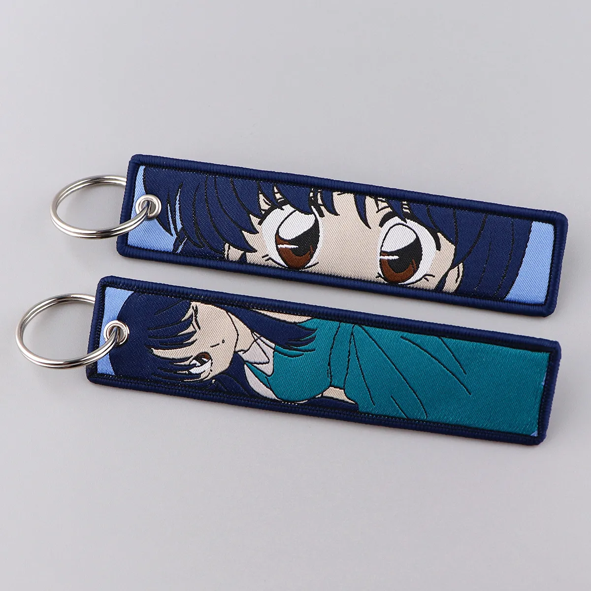 Cool Anime Cartoon Keychains: Embroidered Key Tag for Keys, Bags & More ...