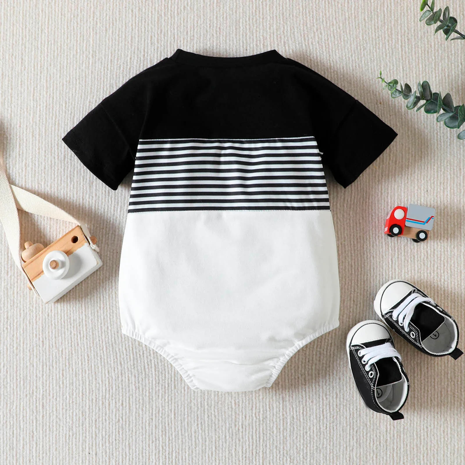 Junior Rompers and Jumpsuits: Summer Short Sleeve Overalls for Baby ...