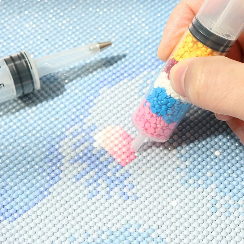 Diamond Painting Pen, 5D Diamond Embroidery Drill Pen with Barrel Point ...