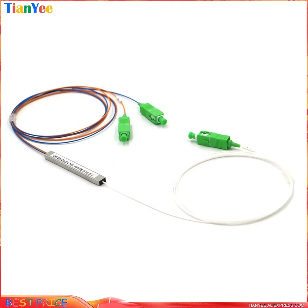 2 Way - 32 Way 1x2 1x4 1x8 1x16 1x32 SC APC Fiber PLC Splitter, Steel ...