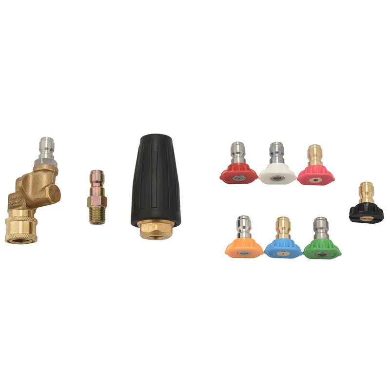 DHgate.com:Pressure Washer Multi Nozzle Kit with Rotating Turbo Nozzle ...