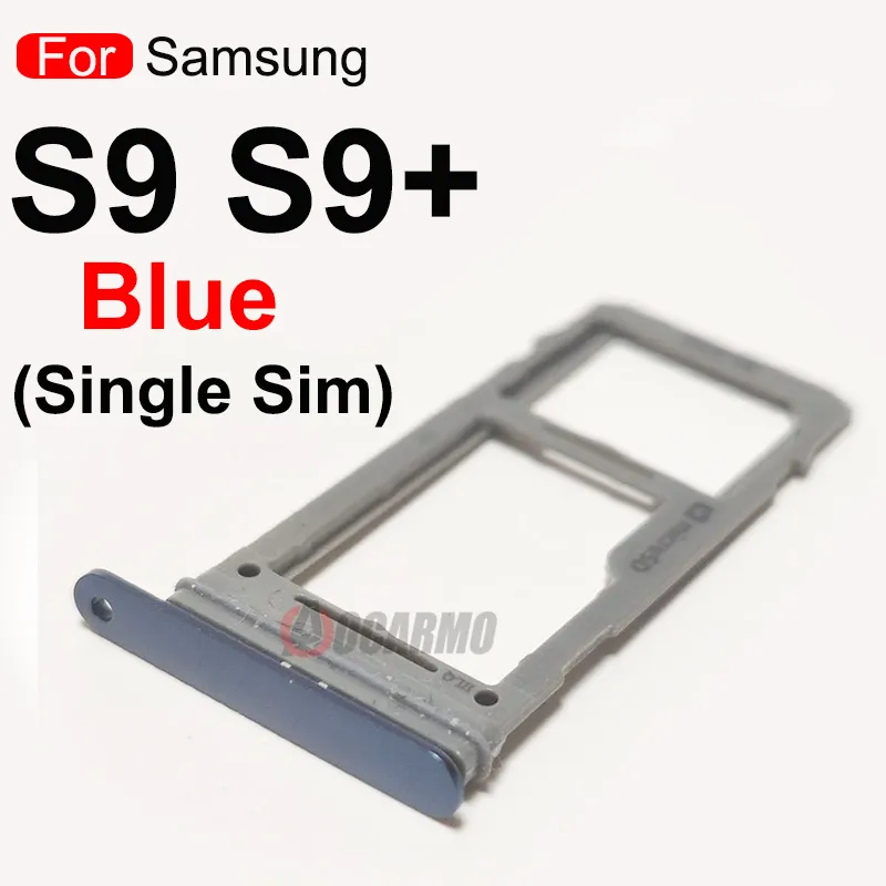 Aocarmo Dual Sim Card Tray Slot Holder for Samsung Galaxy S9 Plus S9 ...