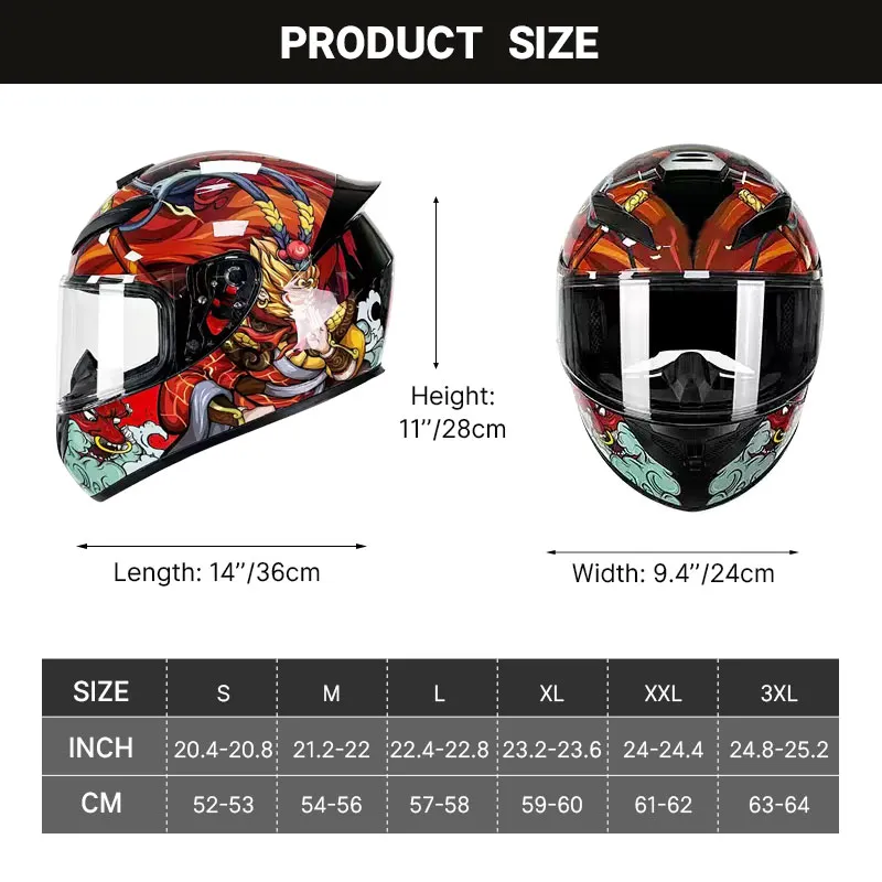 High Quality Full Face Motorcycle Helmets For Men And... From Ddmyapr ...