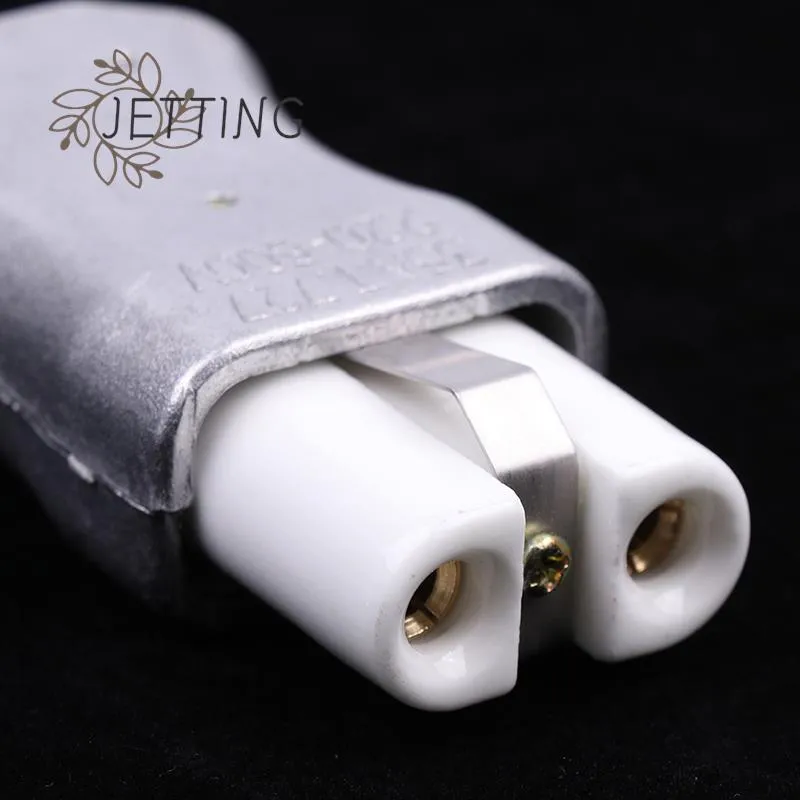 IEC C8 Ceramic Wiring Industry Socket Plug 6mm, High Temperature Male ...