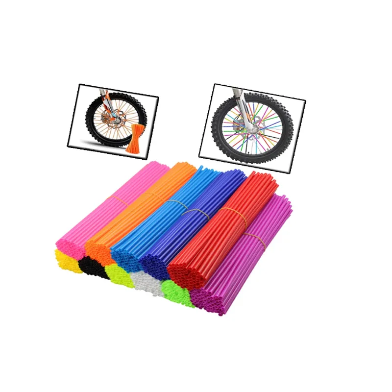 DHgate.com:Colorful Reflective Motorcycle Wheel Spoke Skins, 36/72Pcs ...