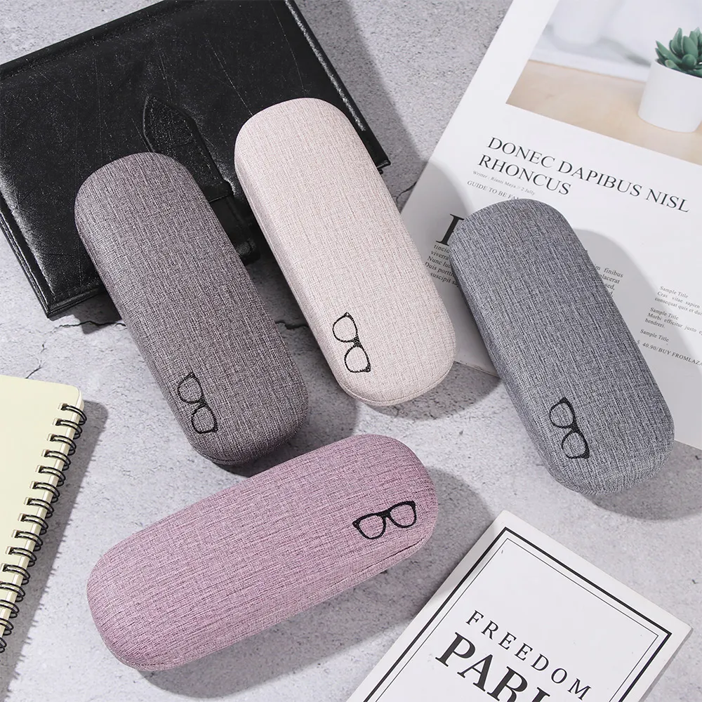 UpgradedPortable Hard-Shell Reading Glasses Case for Travel | Stylish ...