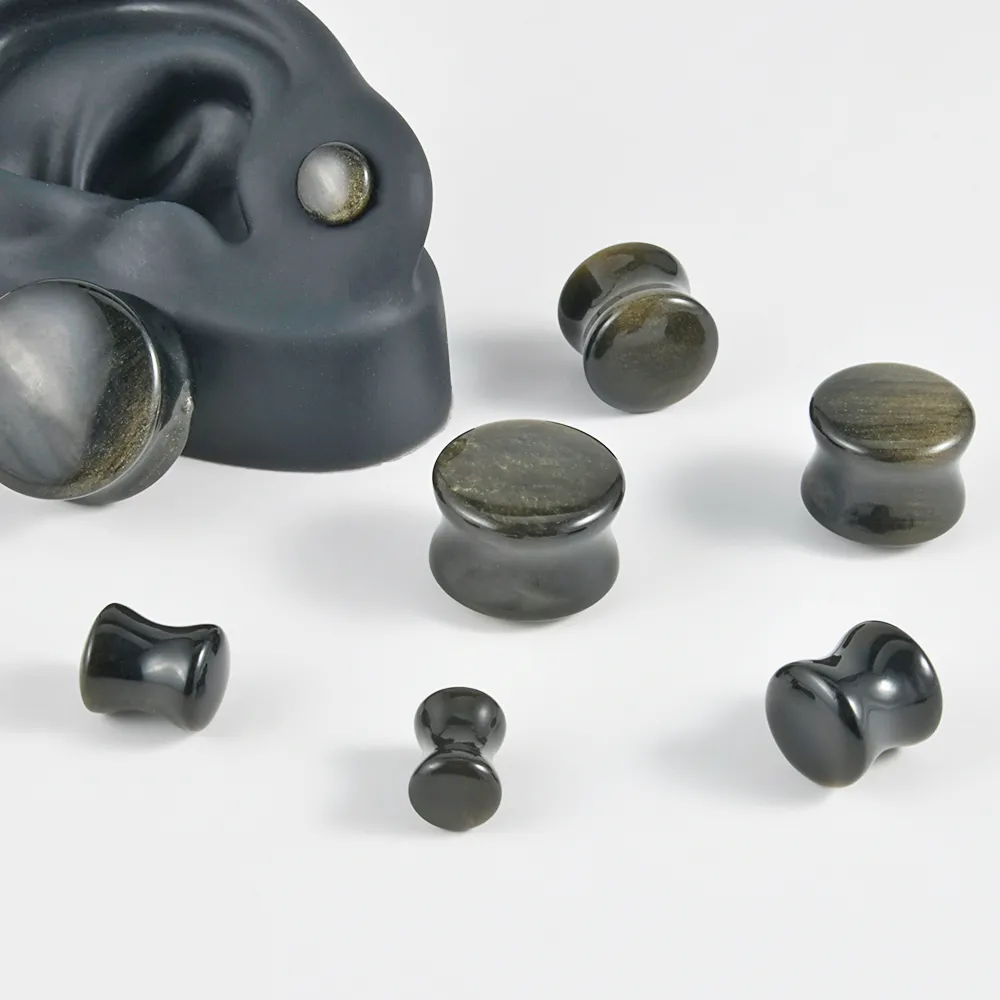 Natural Stone Ear Gauges Plugs: Expander Ear Stretching Kit - Shop Now ...