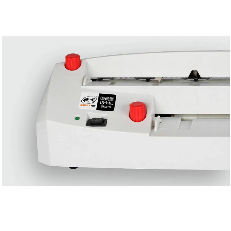 A4 Size Electric Card Cutter 90*54mm Card Size SK316 Heavy Duty Fine ...