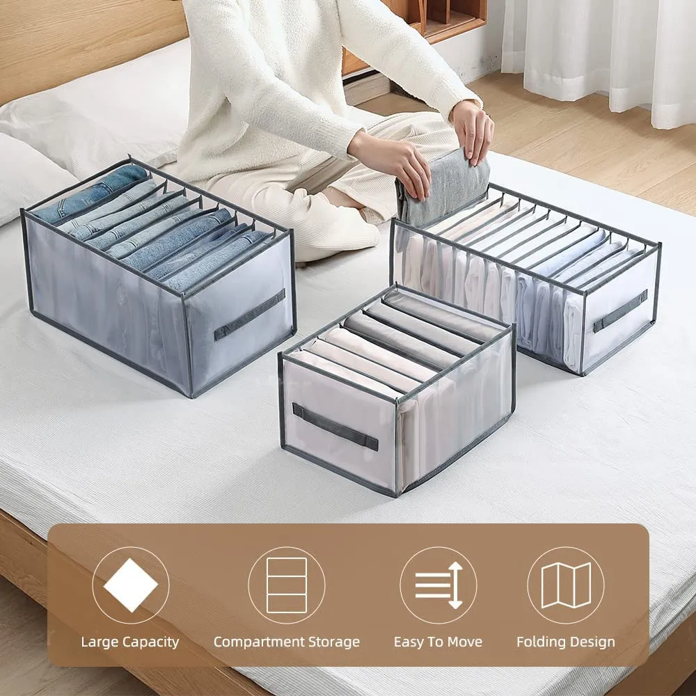 DHgate.com:12/9/6 Grids Wardrobe Organizer: Foldable Fabric Storage ...