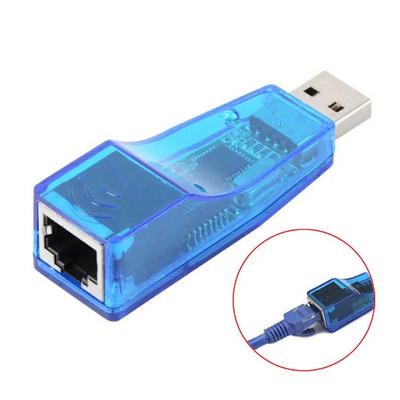 10/100Mbps USB 2.0 Usb To Rj45 Adapter With RJ45 For WinPUO88 From ...