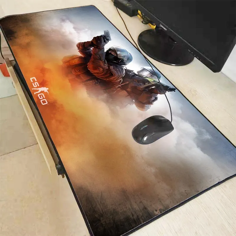 Mairuige CS GO Gamer Large Locking Edge Mouse Pad, Counter Strike Non ...