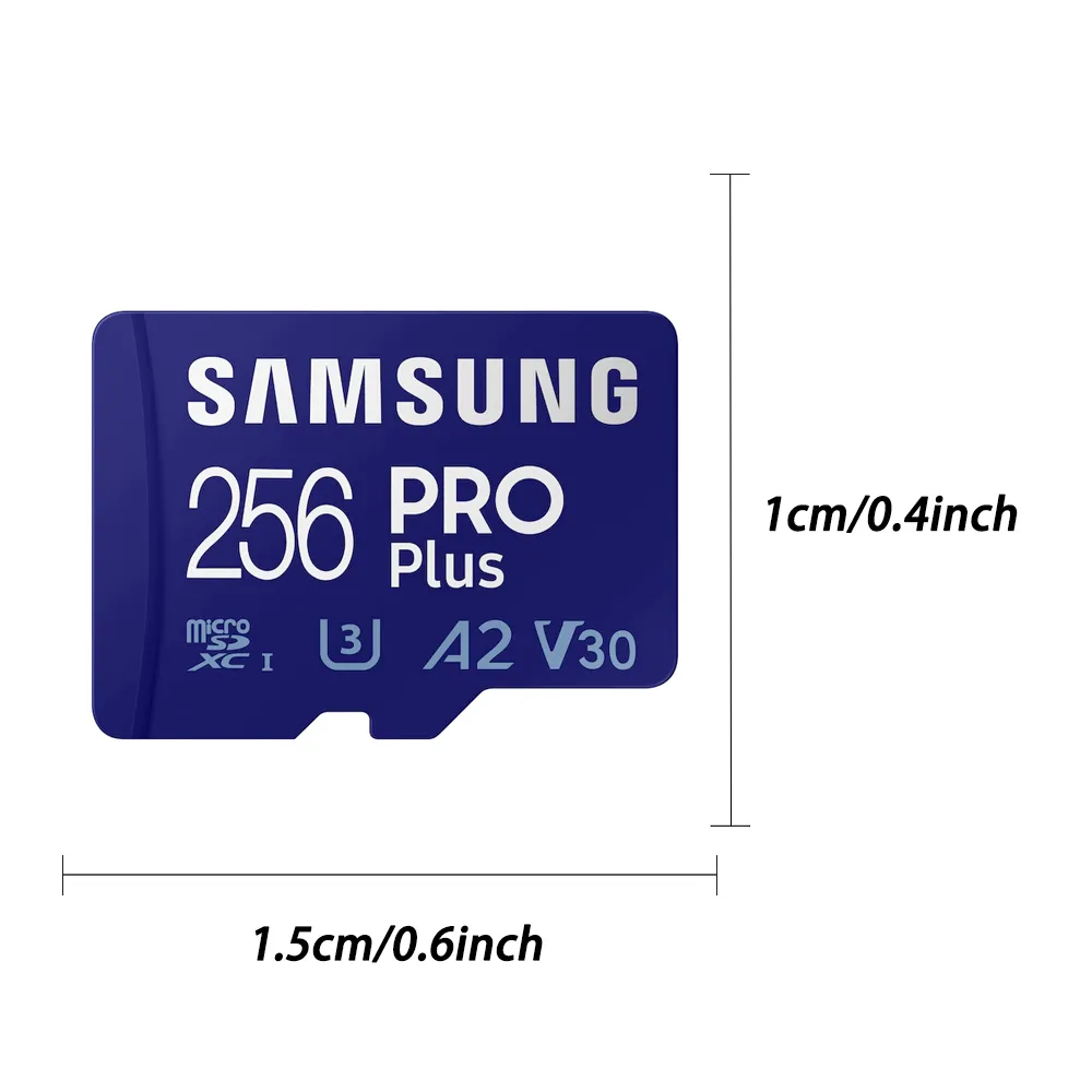 SAMSUNG PRO Plus Micro SD Card 64GB 128GB 256GB 512GB U3 4K Memory TF ...