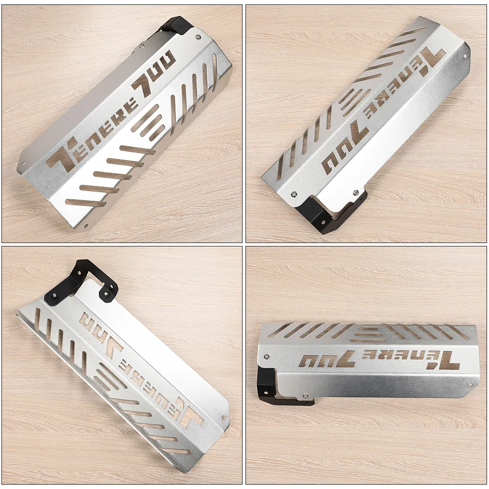 Yamaha Tenere 700 Exhaust Pipe Guards: Crash Protection & Heat Shield ...