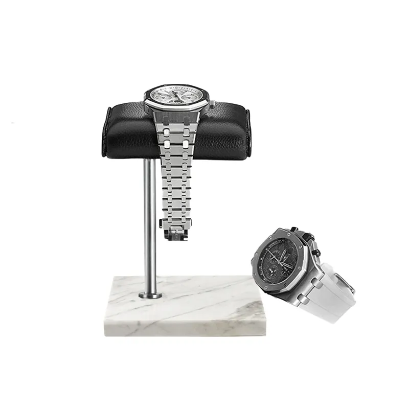 White Marble Watch Bracelet Display Stand Black PU... From Ddmyaug, $69 ...