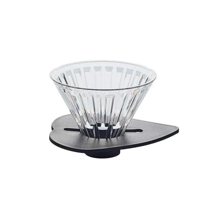 PCTG Coffee Drip Maker Transparent Reusable Pour Over Coffee Filter Cup ...