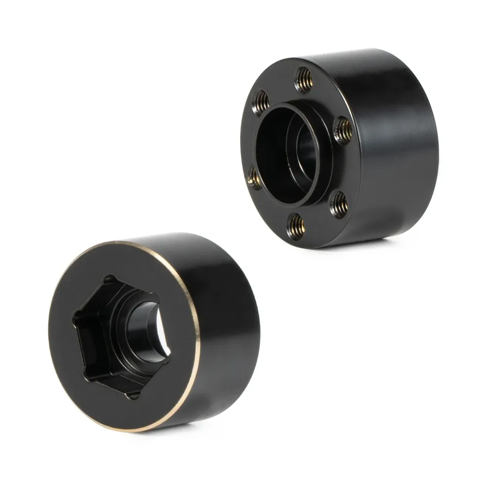 Brass Hex Wheel Hub Wideners for 1.9 2.2 Beadlock Wheels 1/10 RC ...