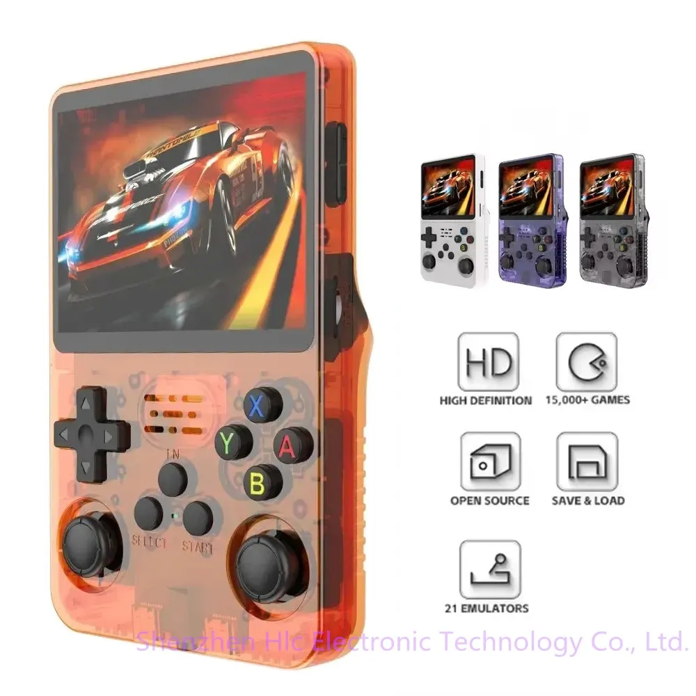 R36S Retro Handheld Game Console - 3.5 IPS Screen, 20000+ Classic Games ...