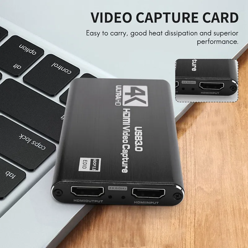 DHgate.com:4K Video Capture Card, USB 3.0 Audio Video Capture Device ...