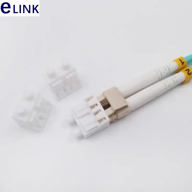 DHgate.com:LC Duplex Dust Caps (100 Pack) for Fiber Optic Connector Protection - LC DX Anti-Dust ...