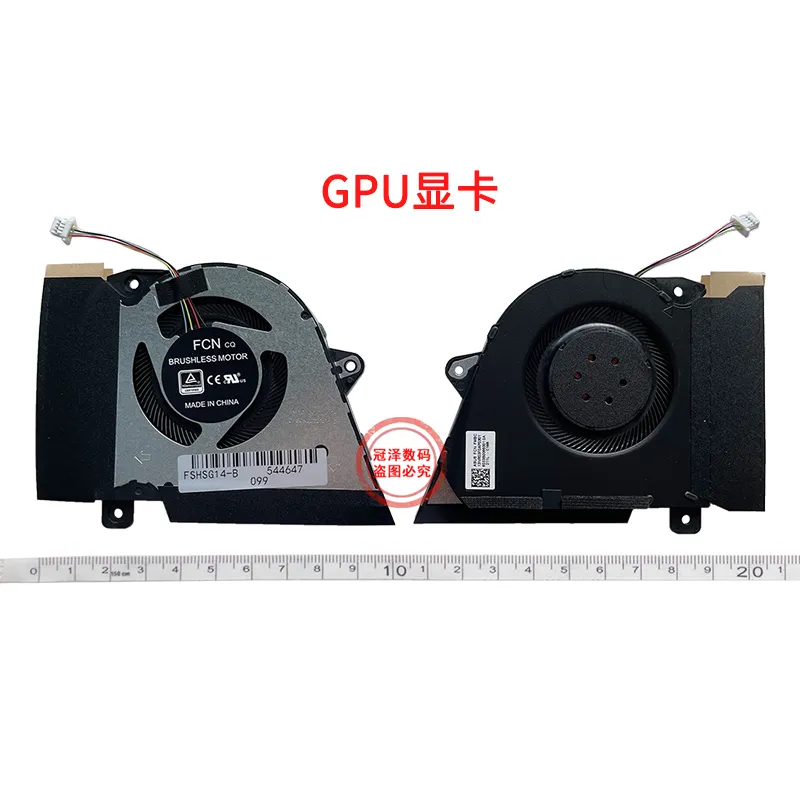 GPU CPU Cooling Fans Replacement for ASUS ROG Zephyrus G14 GA401 GA401I ...