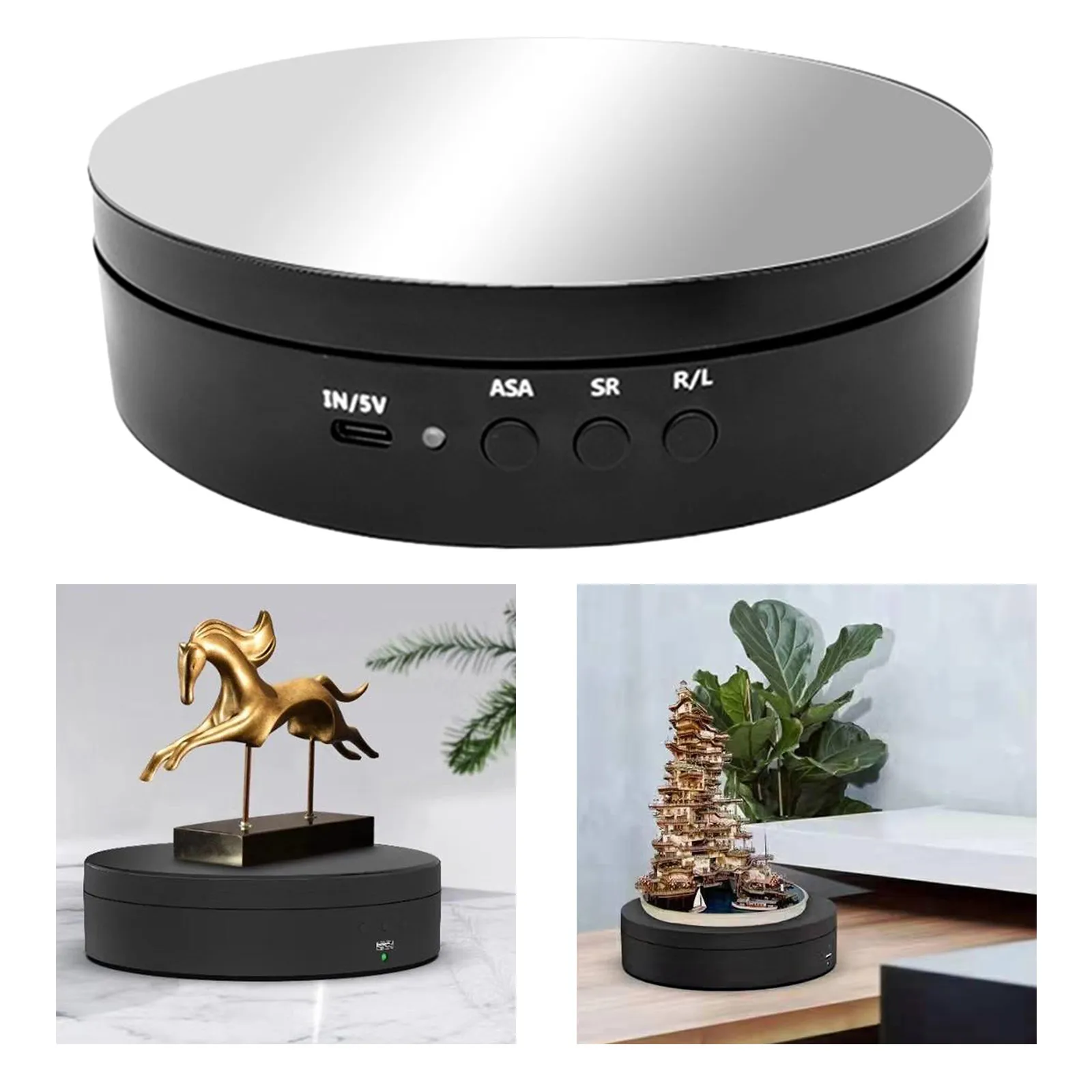 Rotating Display Stand Turntable: 360° Motorized Revolving Platform For ...