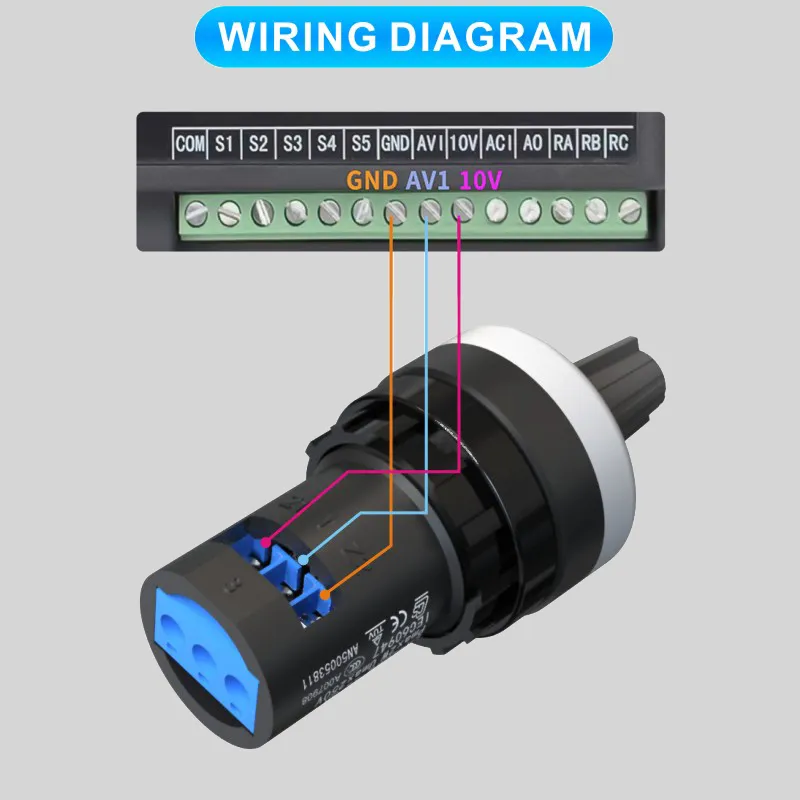 Audio Potentiometer For Speaker Volume Control LA42DWQ 22 22mm Aperture ...