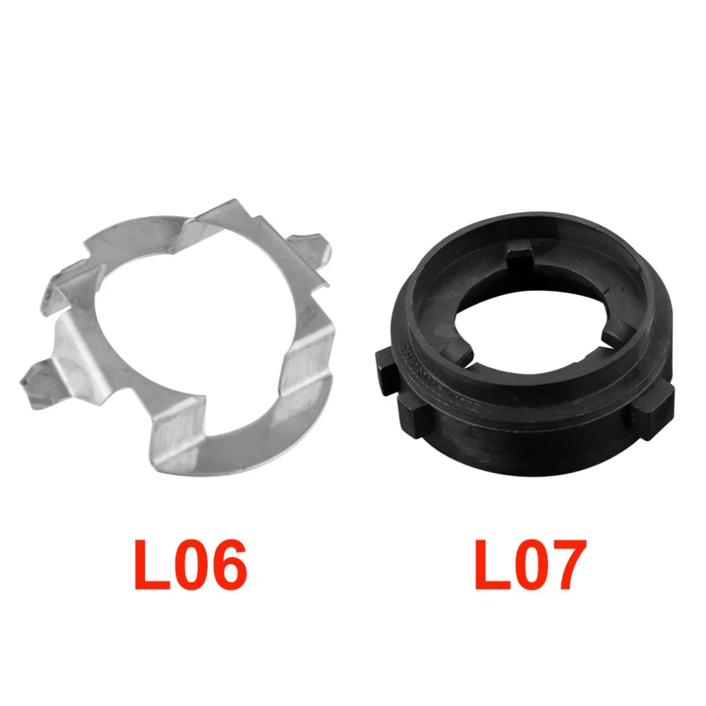 H7 LED Headlight Bulb Socket Adapter Retainer Holder For Ford Focus Kia ...