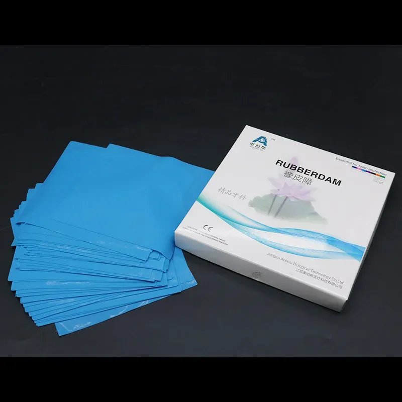 Wholesale Dental Rubber Dam Perforated Fabric Oral Suture Exercise ...