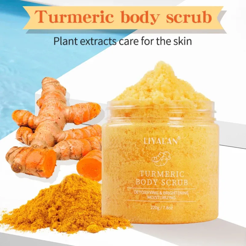 220g Turmeric Face Body Scrub Soften Cutin... From Longda007, $20.82 ...