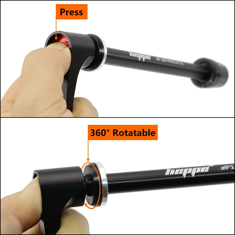 DHgate.com:2-Pack Bike Thru Axle, Material MTB Road Bike Front/Rear ...