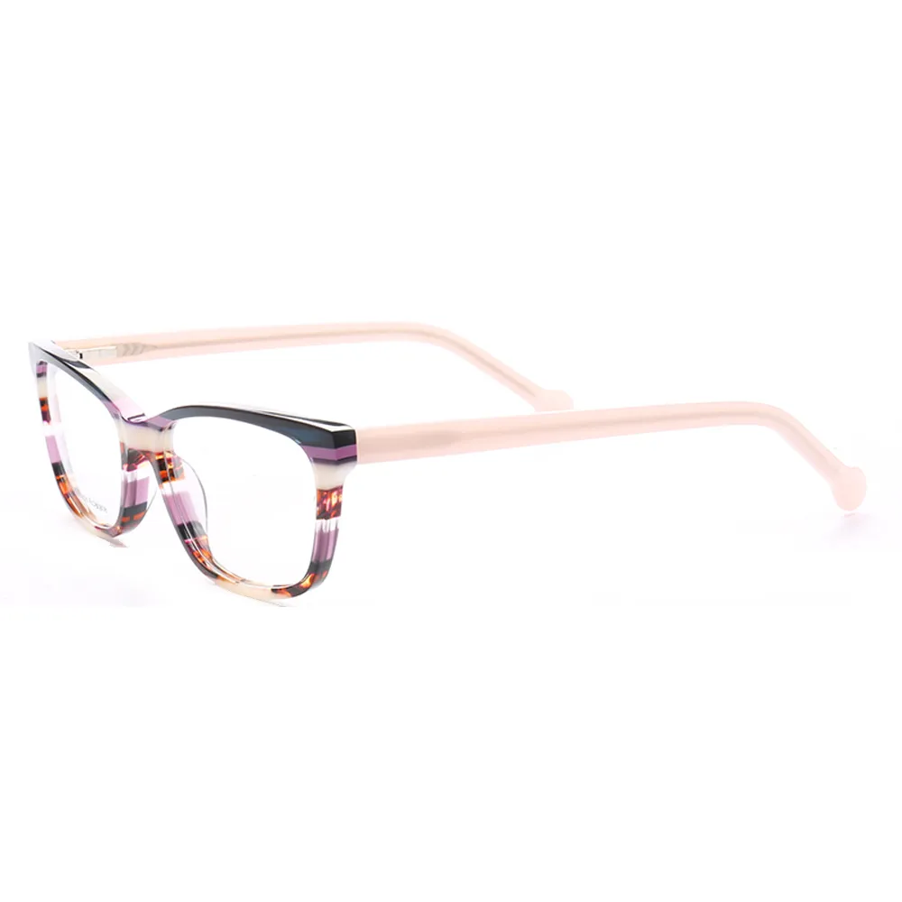 Cat Eye Square Eyeglass Frame for Women - Fashionable Full Rim Optical ...