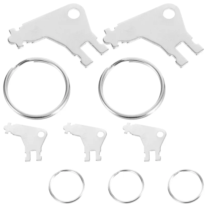 Hand Towel 6 Pcs Toilet Paper Dispenser Replacement Key Hard Tissue ...