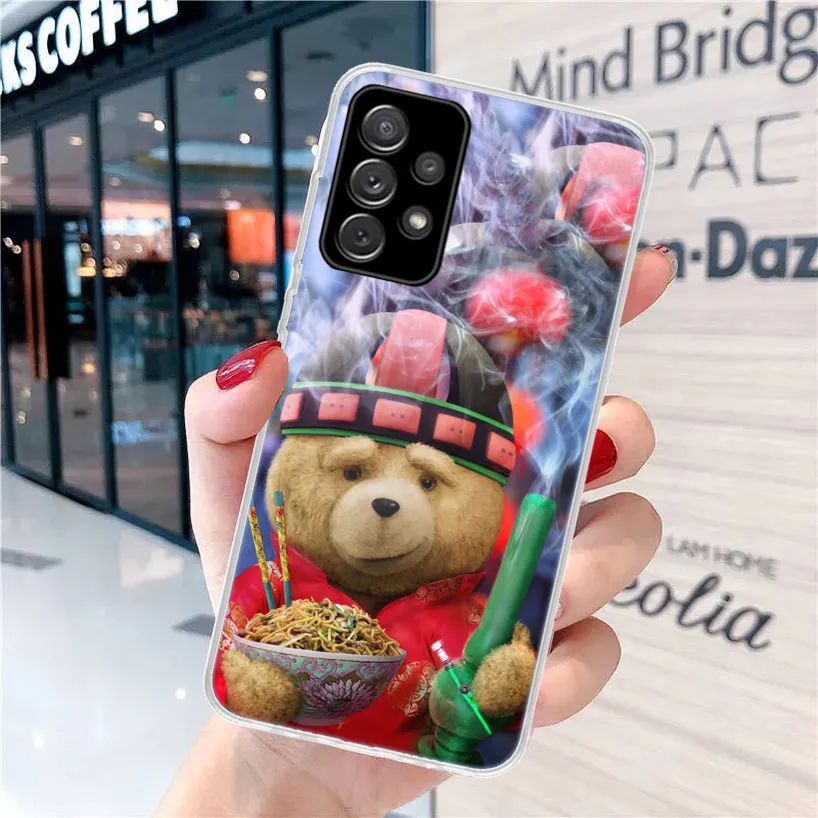 Teddy Bear Phone Case for Samsung Galaxy A15 A14 A13 A12 A55 A54 A53 ...