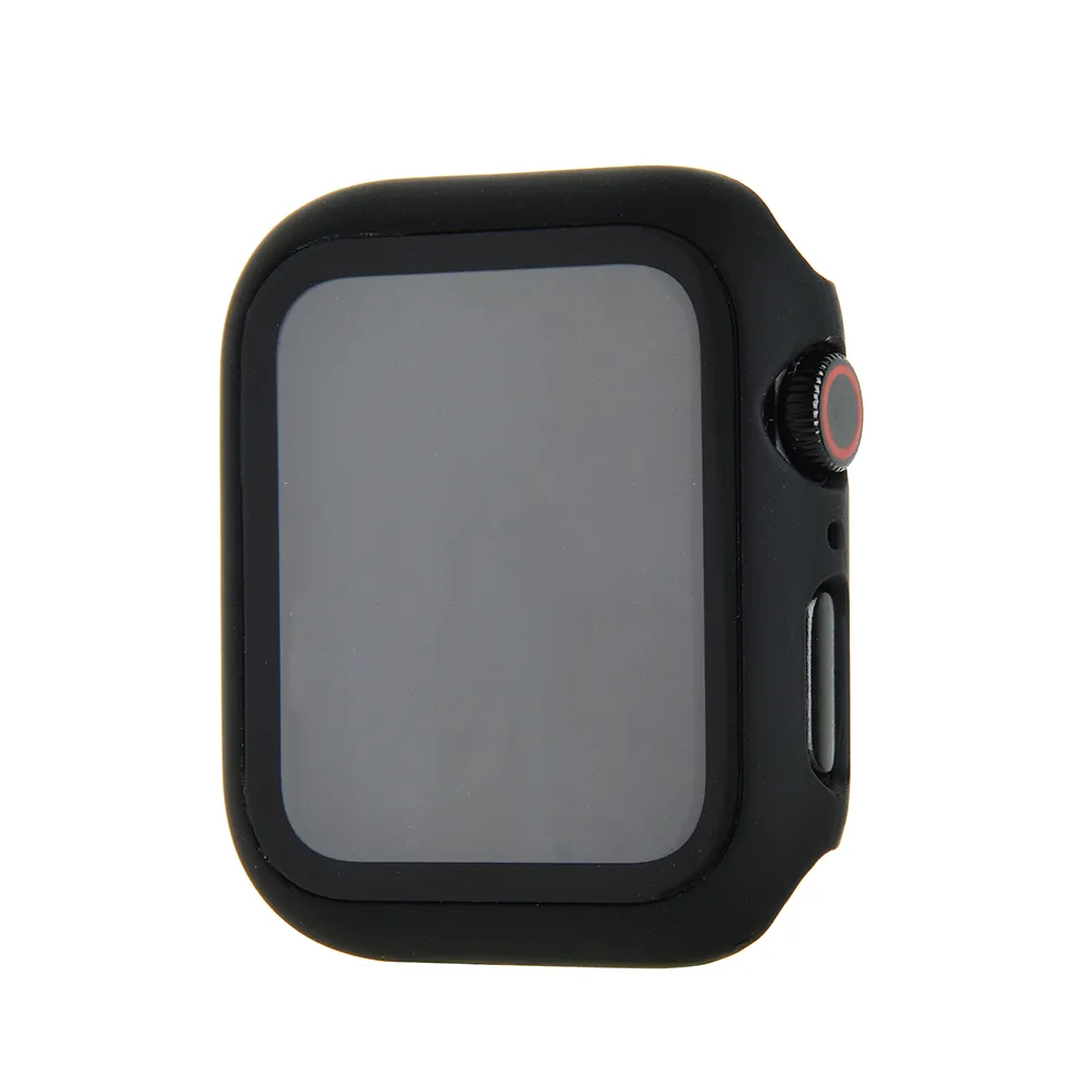 360 Full Cover Tempered Glass Screen Protector for Apple Watch Series 7 ...