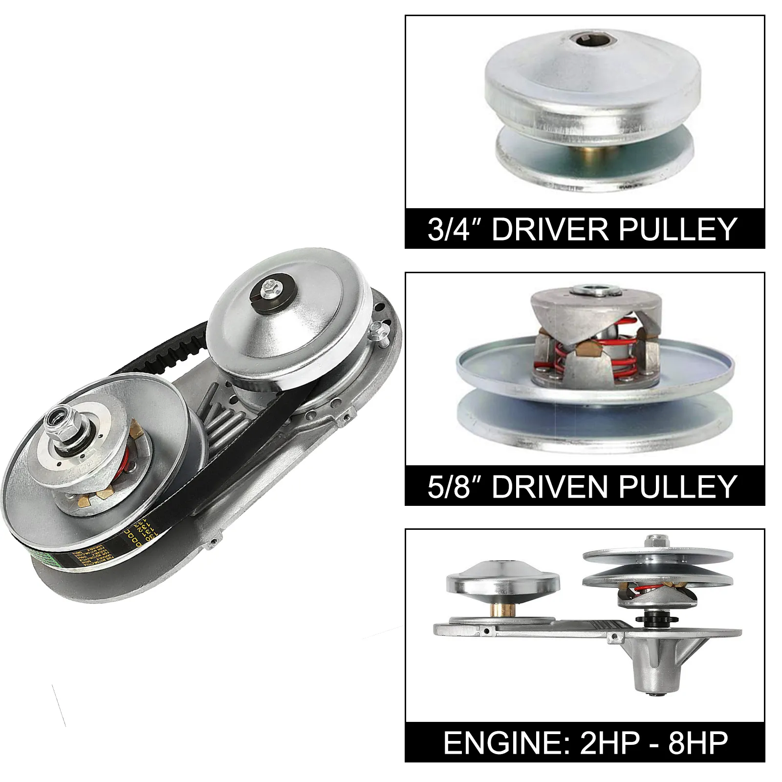 VEVOR TAV2 30 torque converter mini bike with CVT...