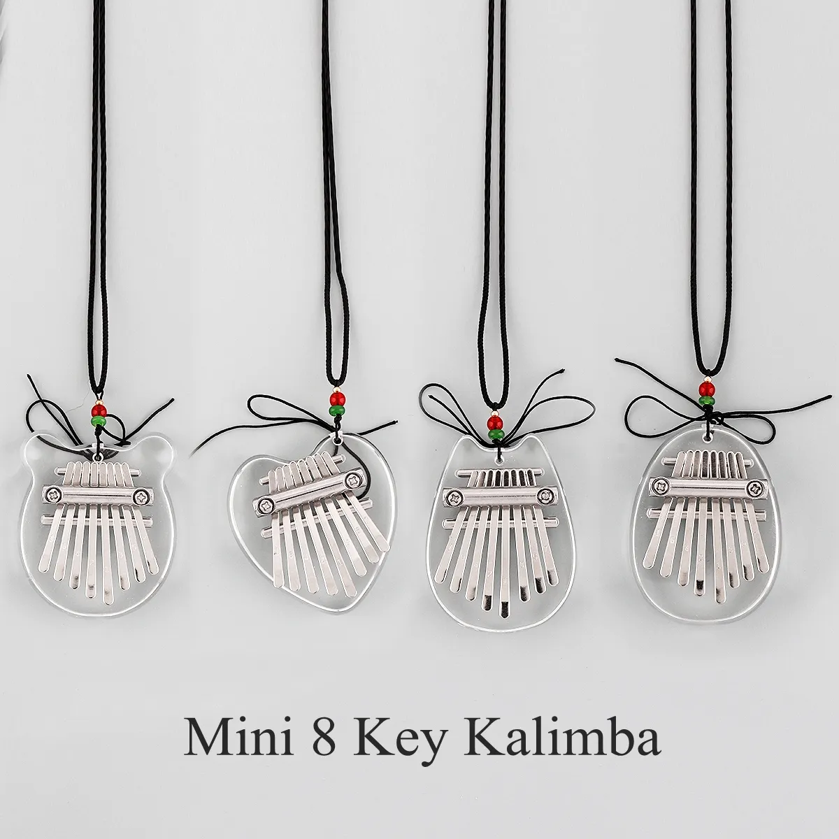 DHgate.com:Crystal Kalimba: Mini Transparent Thumb Pianos for Musical ...