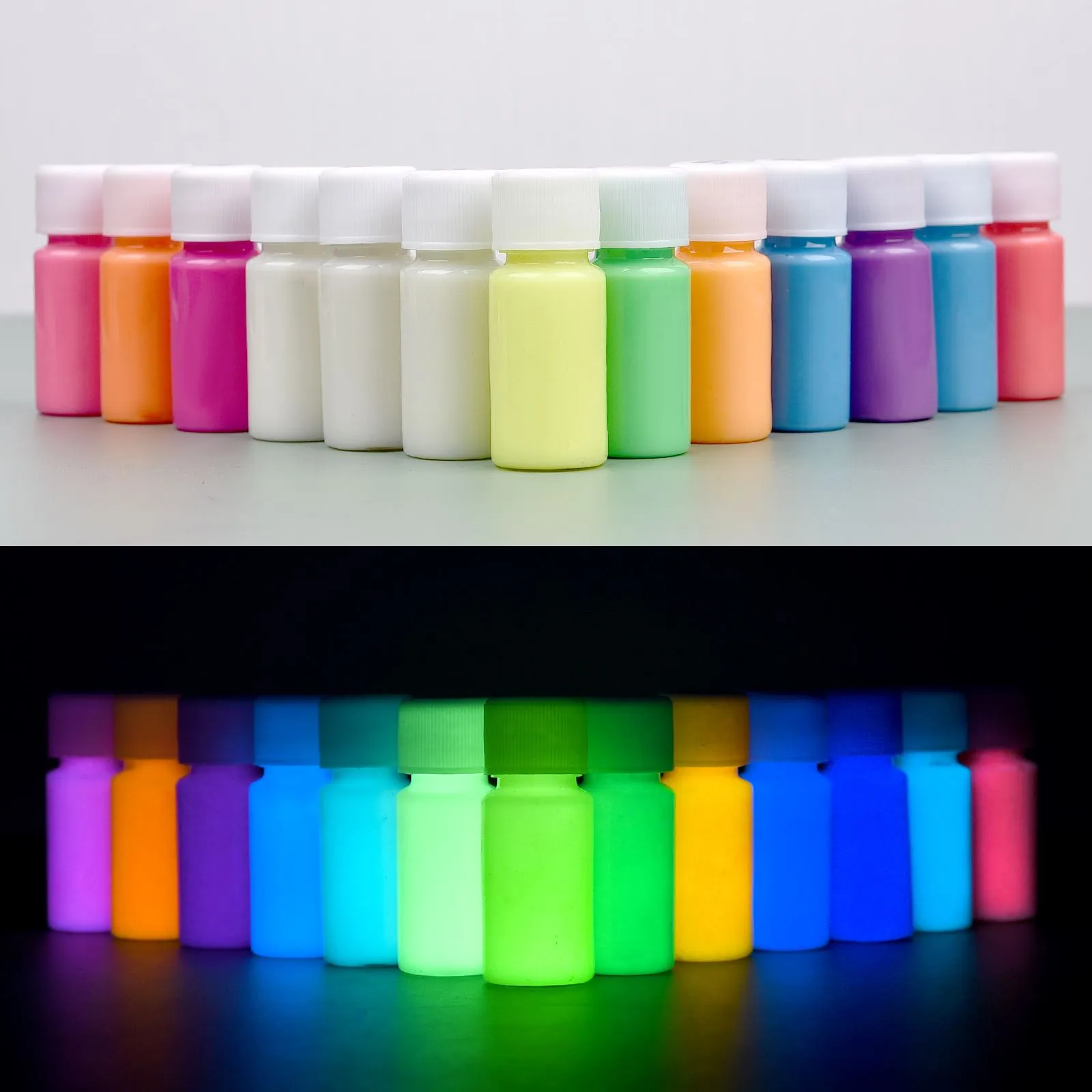 DHgate.com:Luminous Glow Acrylic Paints - Long-Lasting Fluorescent ...
