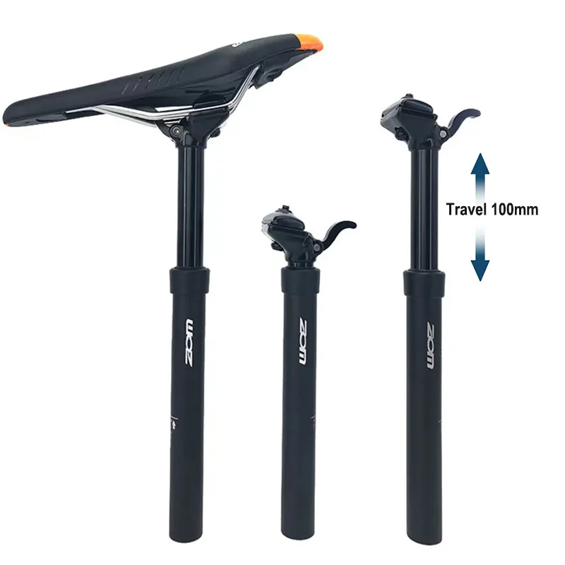 MTB Bike Seatpost Hydraulic Dropper Post Adjustable Mountain Bicycle ...