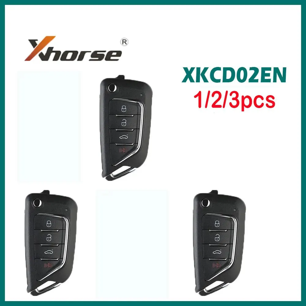 4-Button Universal VVDI Remote Key 3-Pack for Cadillac - Compatible ...