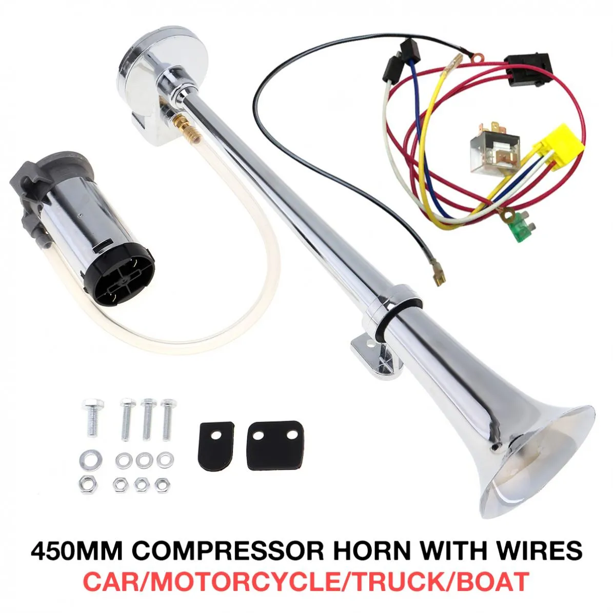12V/24V Air Horn Compressor Kit 17 Inch 150dB... From Ddmyaug, $53.04 ...