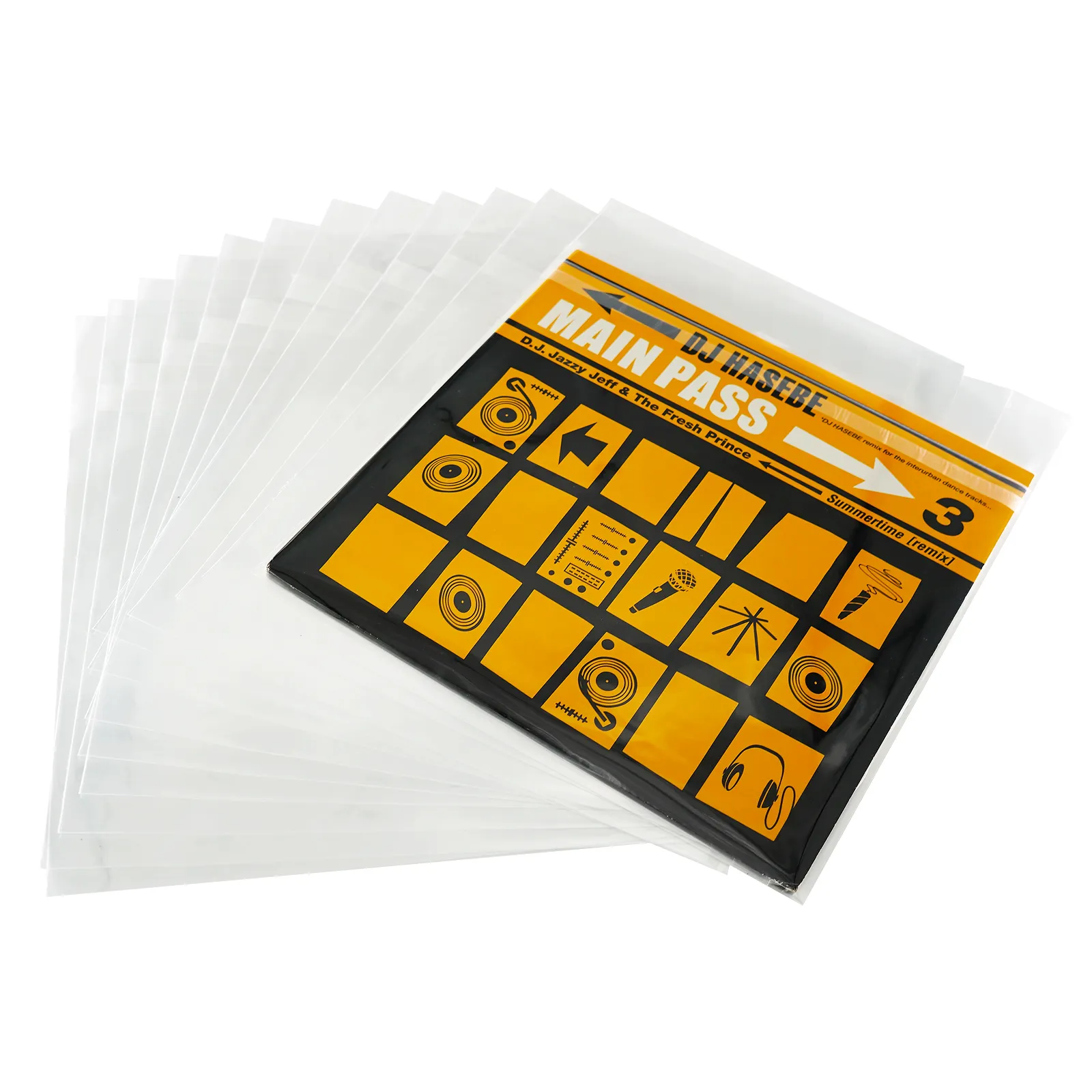 DHgate.com:25/50PCS Clear Resealable Outer Sleeves 4 Mil Plastic Vinyl ...